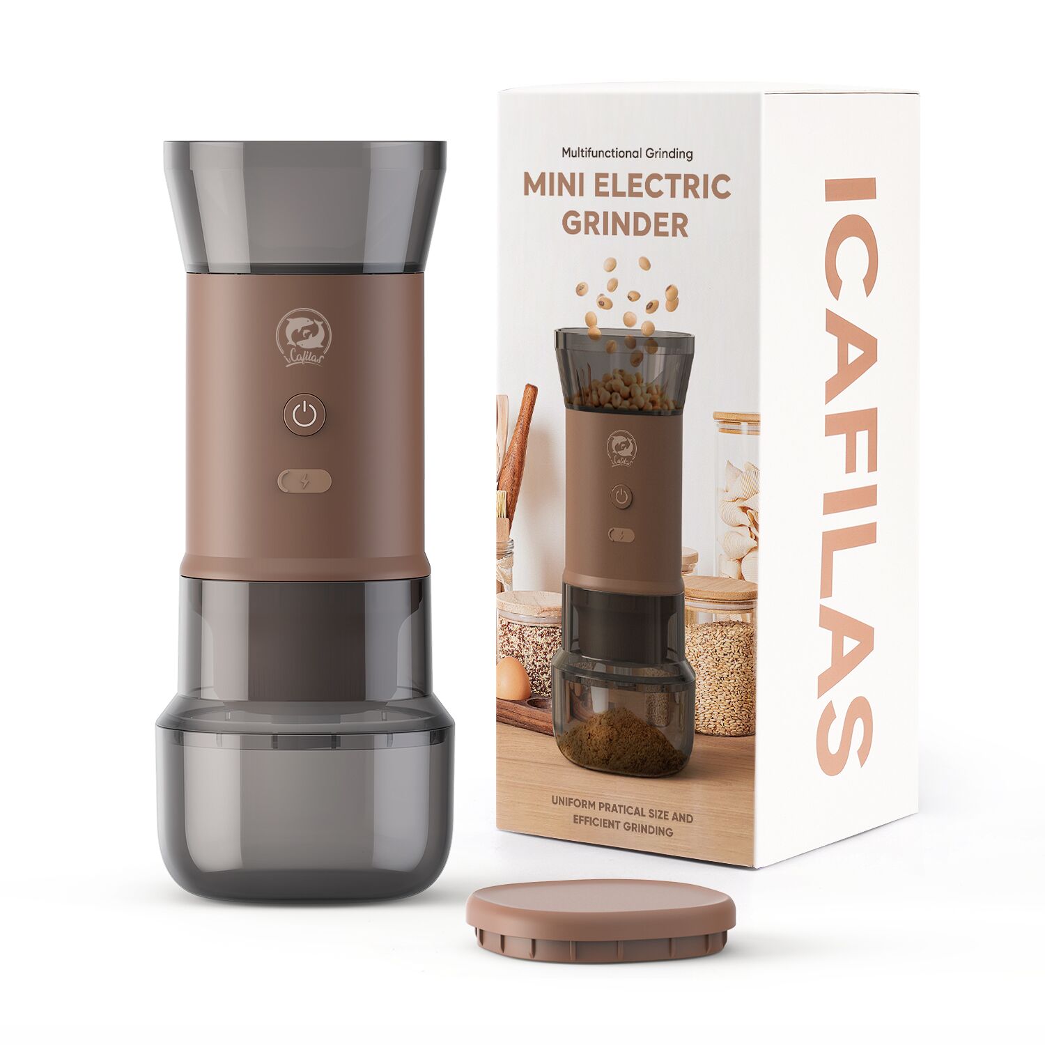 USB Rechargable Electric Coffee Grinder - The Green Pods NZ