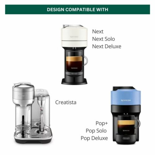 Reusable Vertuo Pods - Starter Pack [For Next, Pop and Creatista] - The ...